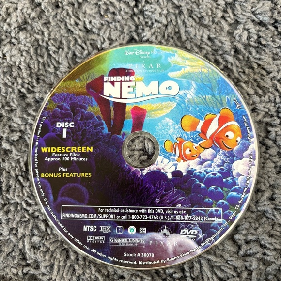 Disney | Other | Used In Great Condition Dvd With No Case Disneys ...